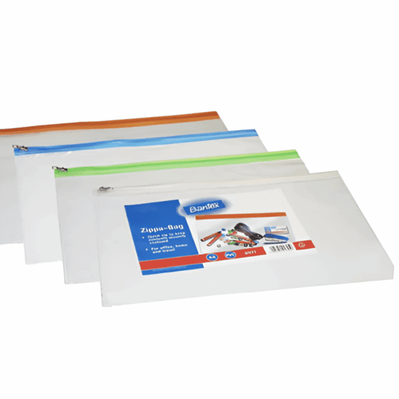 Bantex A4 Zippa Clear Mesh Bag | Speciality Stationery