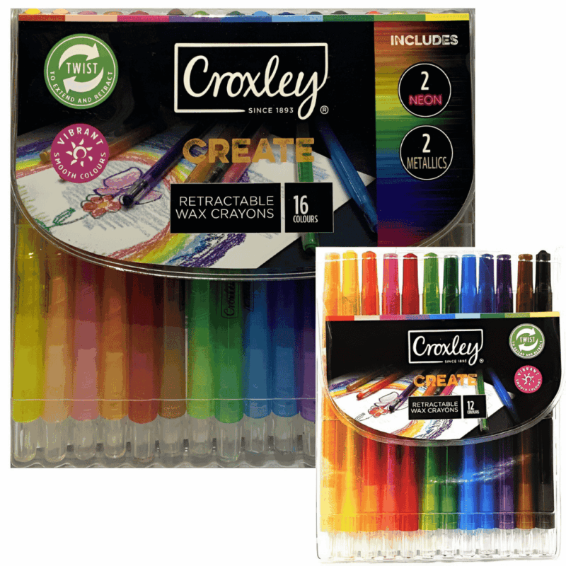 Crayons - Retractable & Wax | Speciality Stationery