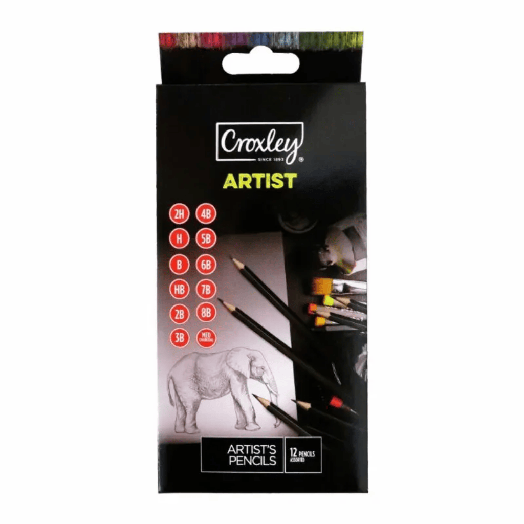 Croxley Artist Sketch Pencil Set 12pc | Speciality Stationery