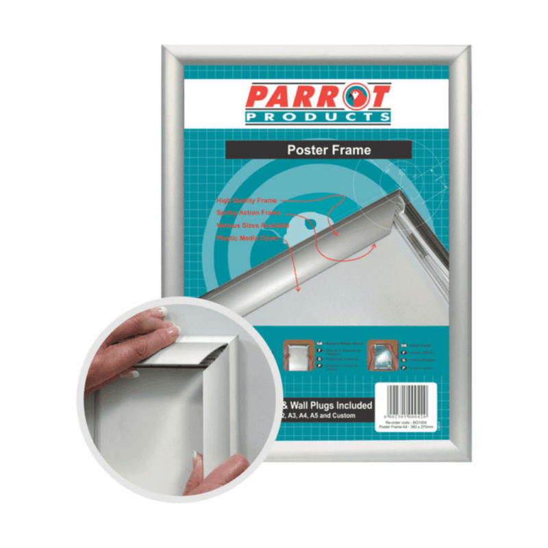 Parrot Single Mitred Poster Frame | Speciality Stationery