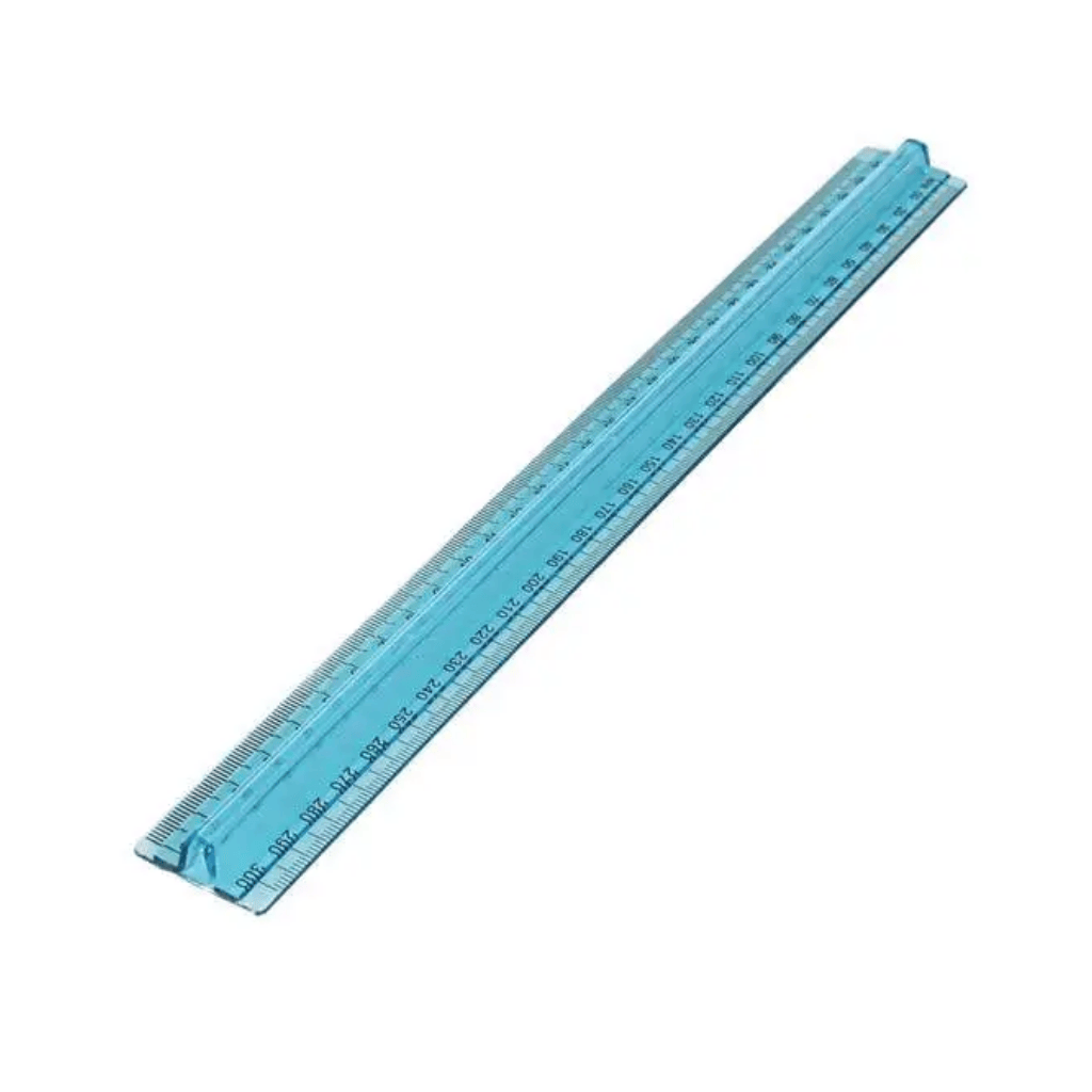 Marlin Finger Grip Ruler 30cm | Speciality Stationery